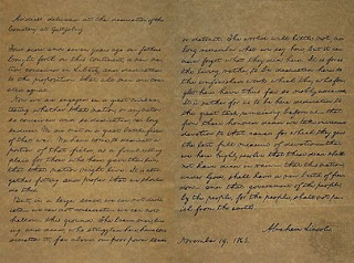The original gettysburg address - pridelio