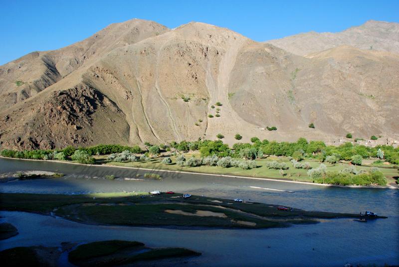 Afghanistan Nature: View of Panjshir province