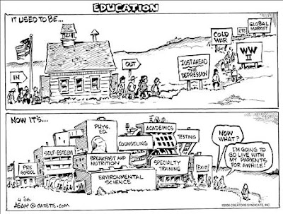 PATRIOT'S LOG: Education then and now.....