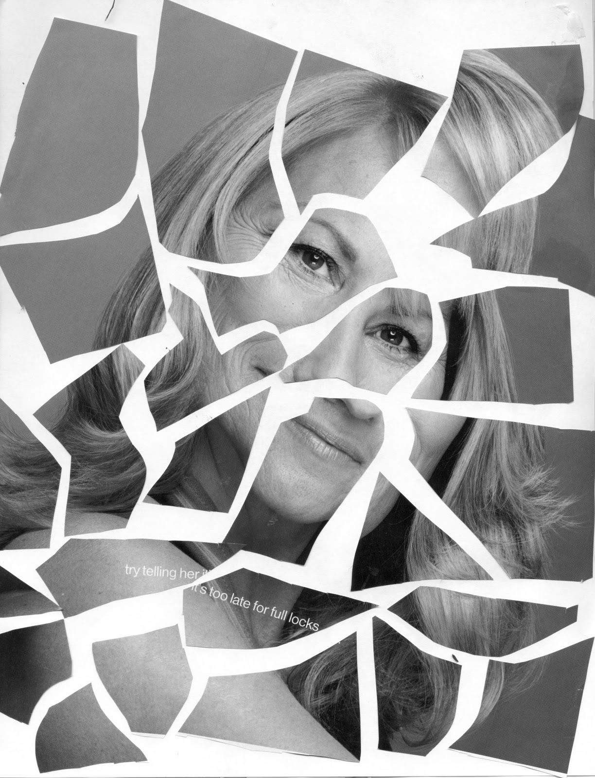 Ashley Adams: Black and White Scan