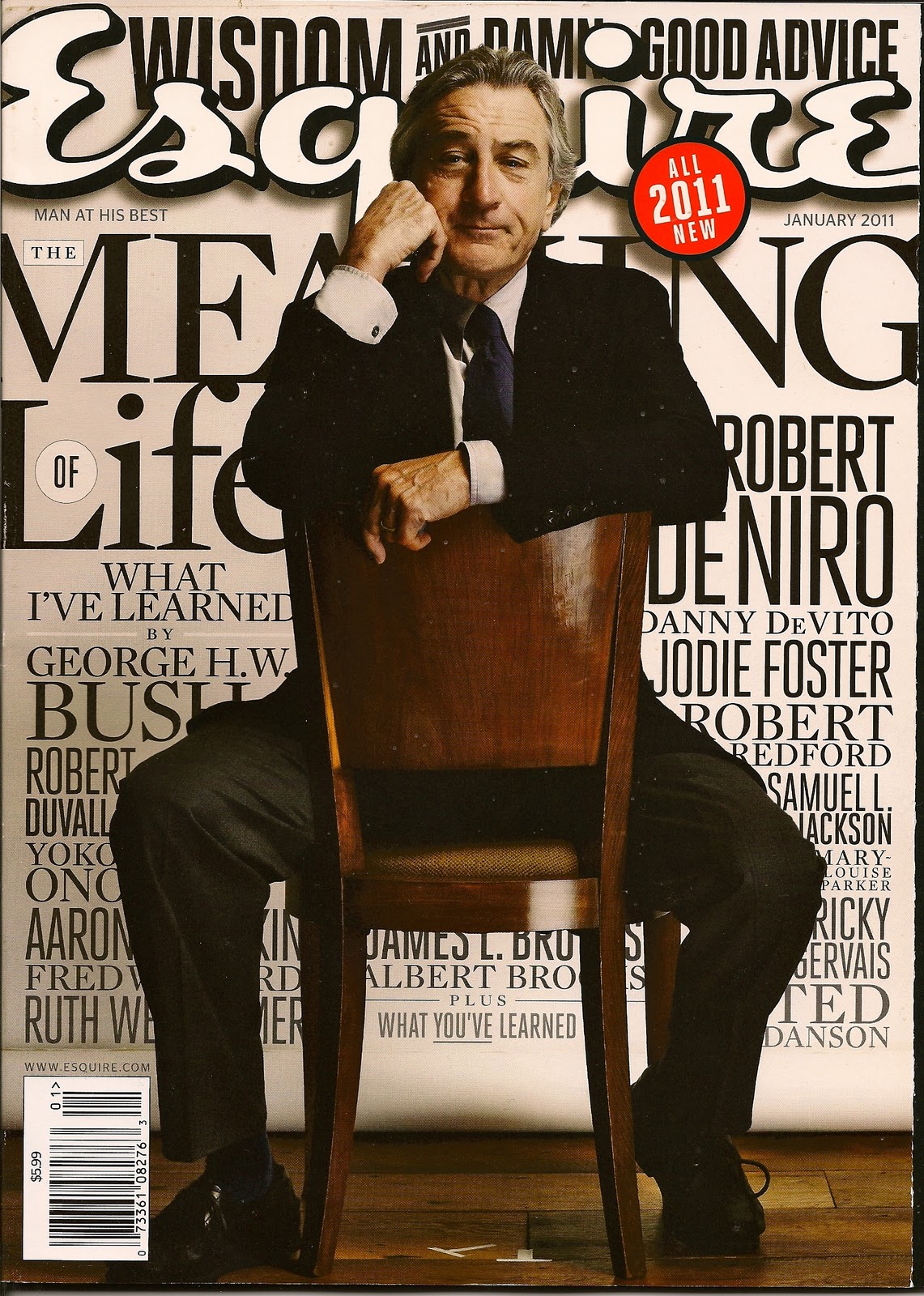 Andrew's New Thing: Andrew’s been published in Esquire.