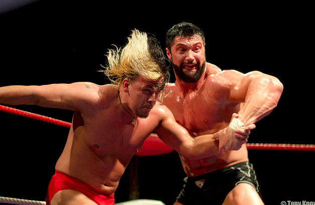 Beefcakes of Wrestling: Two Gladiators