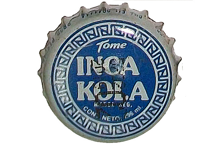 Chapas del Perú: Inca Kola - Versión Clásica