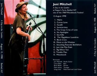 Something: Joni Mitchell - A Day In The Garden 1998