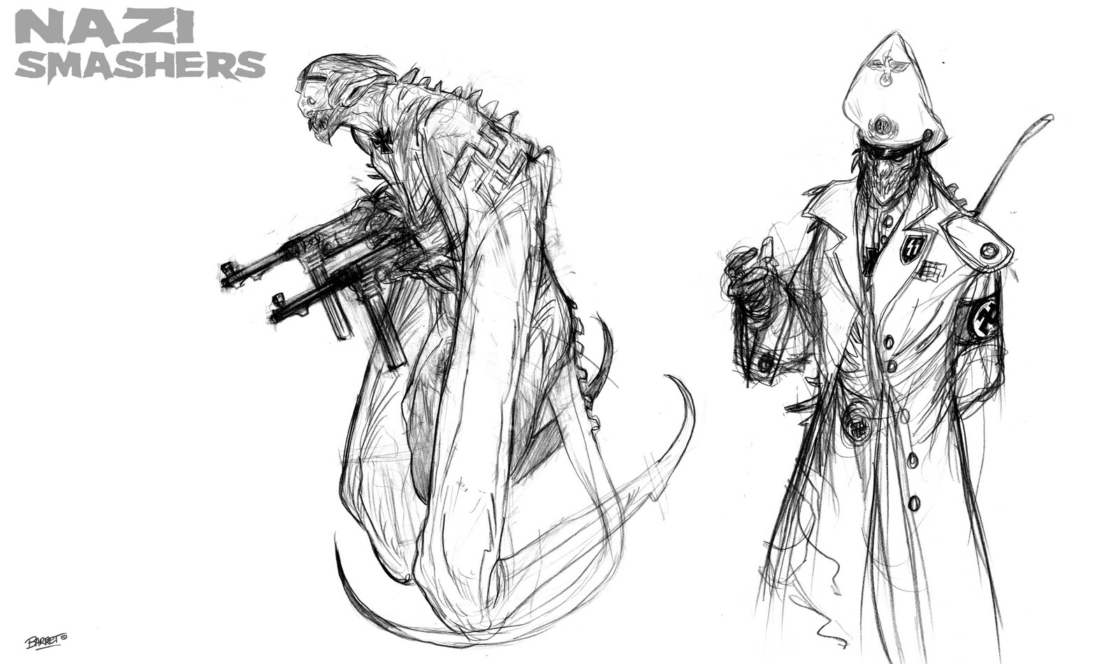 Nightmare Creatures designer Pascal Barrets wicked arts