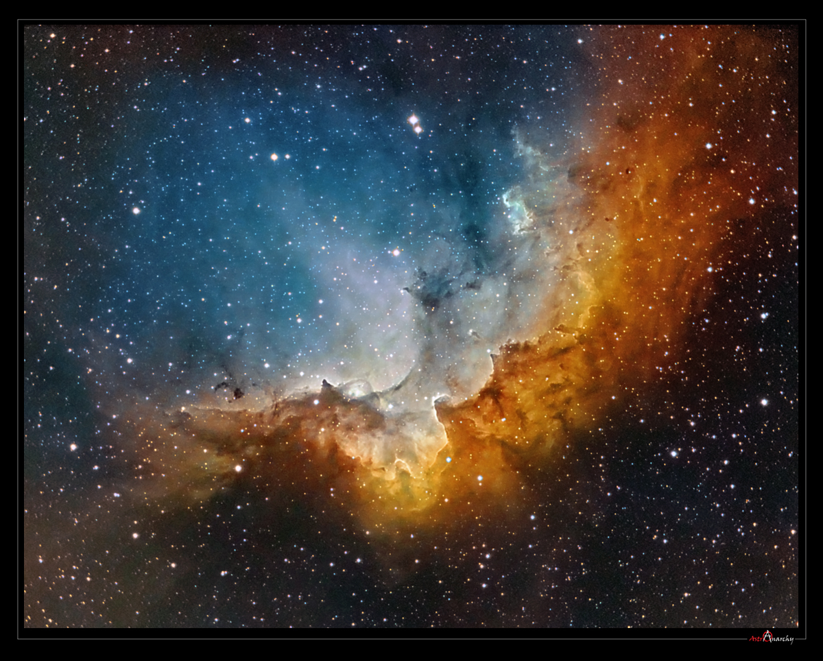 Astro Anarchy: Sh2-142, the "Wizard Nebula"