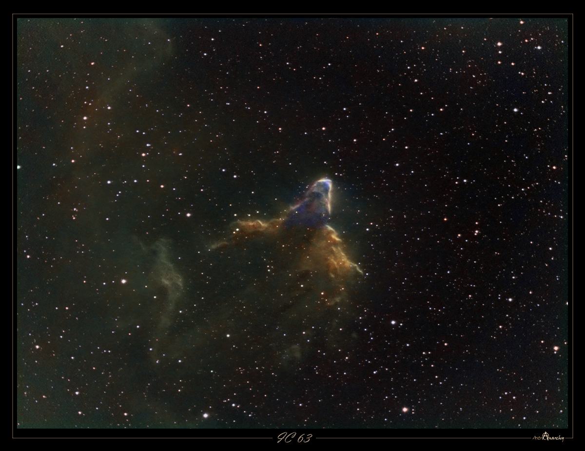 Astro Anarchy: IC 63, a ghostly figure