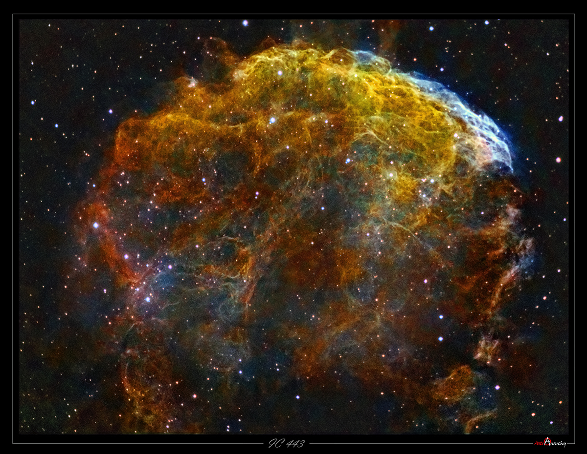 Astro Anarchy: A Supernova Remnant poster