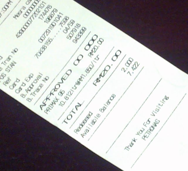 LIFE IS FULL OF SURPRISES !: TQ KAD MESRA PETRONAS