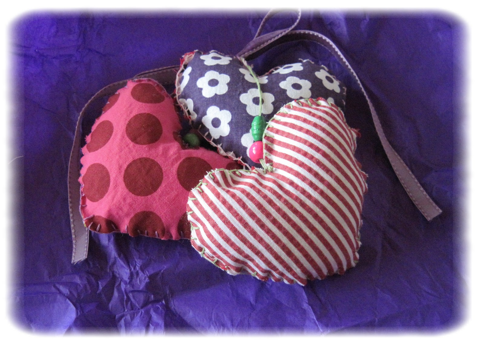 Brilleting: Posten kom med skønne hjerter!!