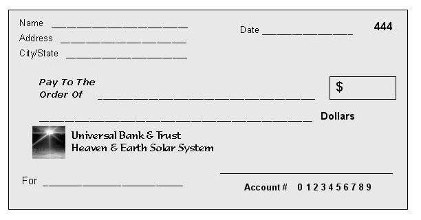 KWP Money Reiki: Abundance Checks