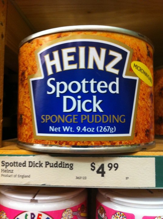 My Bossier: Spotted Dick