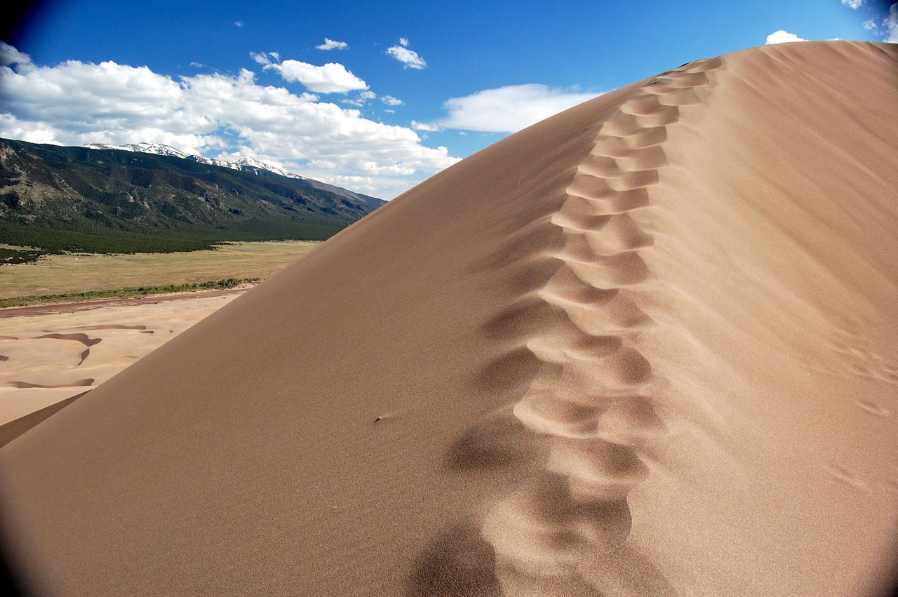 crazy little thing called blog: Great Sand Dunes NP - The High Dune hike