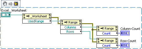 LabVIEW Materials, Tips and Tricks: Find used Row & Column size of ...