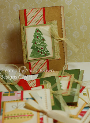 Booth #32: Christmas Tree gift card holder