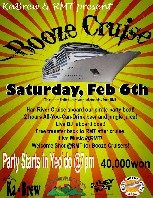 Pirate Booze Cruise on the Han River