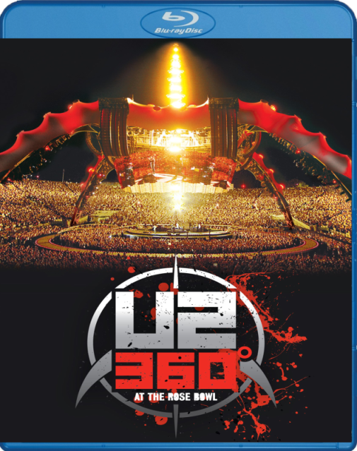 電影與歌隨想誌: U2 360°at the Rose Bowl(Blu-Ray) ------ 史上最大的演唱會舞台建築！