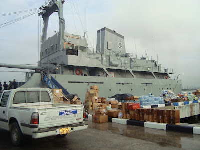 GESTIÓN DE RIESGOS DEL CAÑAR: Cañar entregó donativos para Haiti