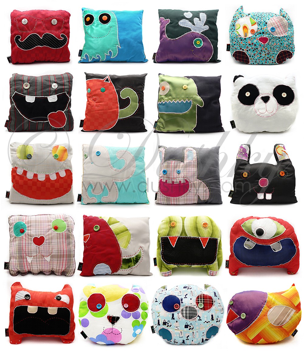 monster pillows