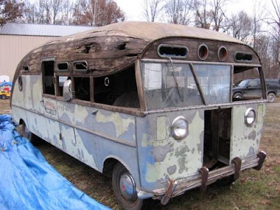 Not Just Another Rusty Ride: Classic RV for Restoration For Sale: 1947 ...