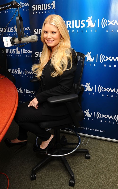All Stars Photos: Jessica Simpson out at Sirius Radio Pics