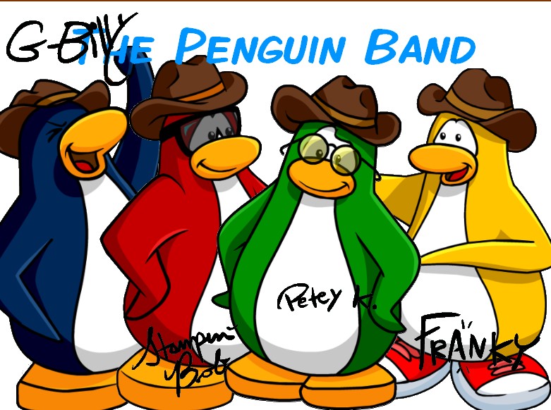 História Club Penguin-Club Penguin Nevada: Penguin Band