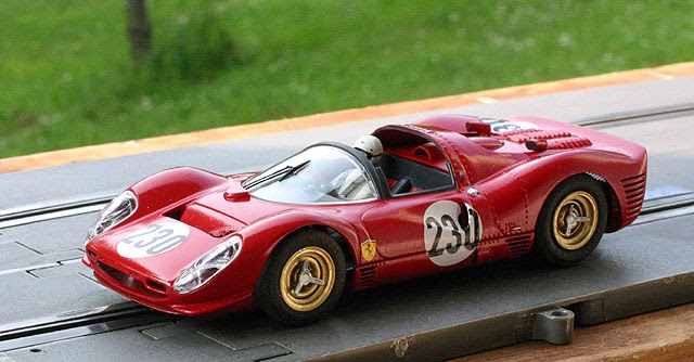 Slot Car News: Scalextric Ferrari 330P4 to 330P3