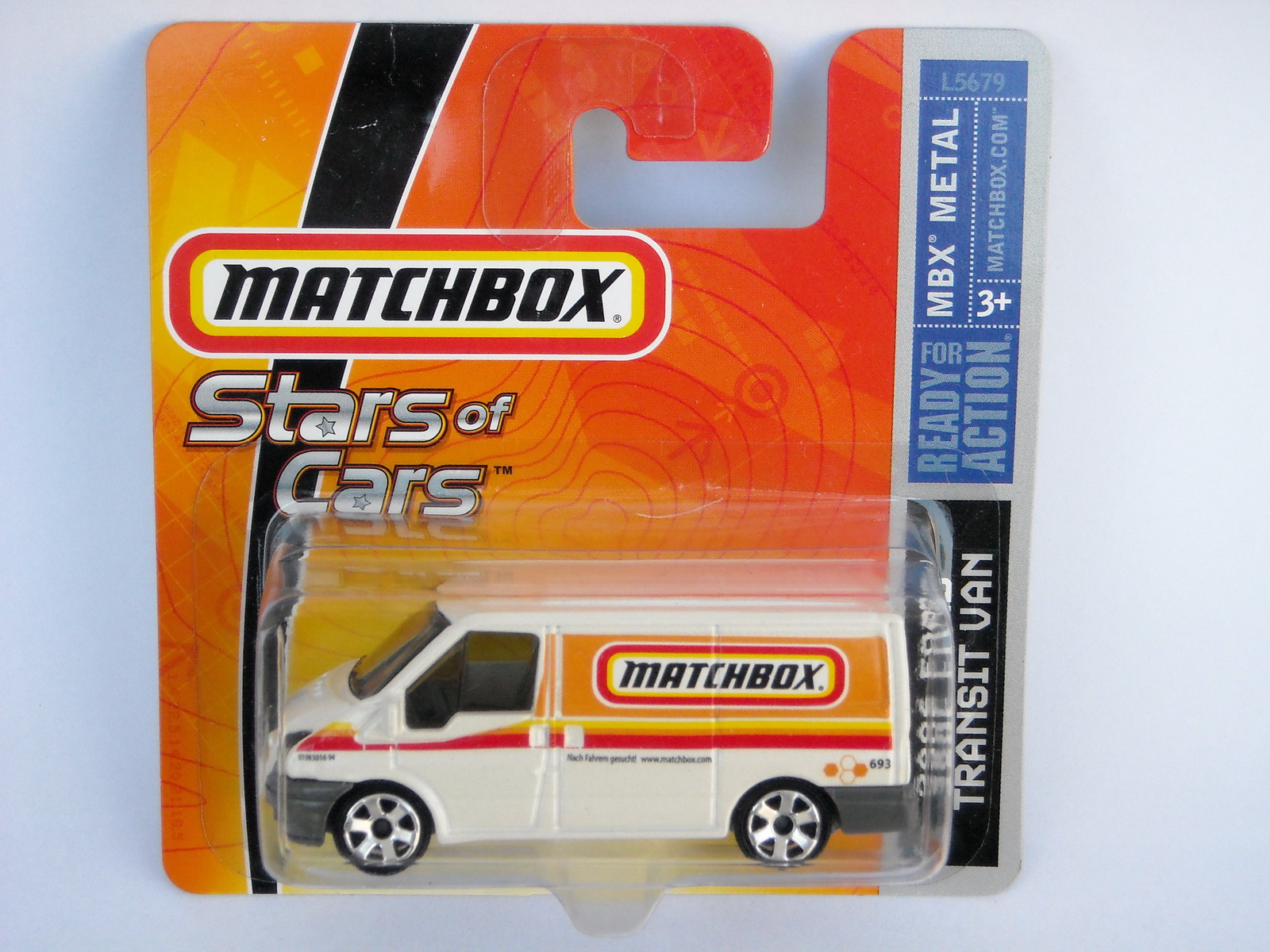 Matchbox Memories: Matchbox Stars of Cars - 2006 Ford Transit Van