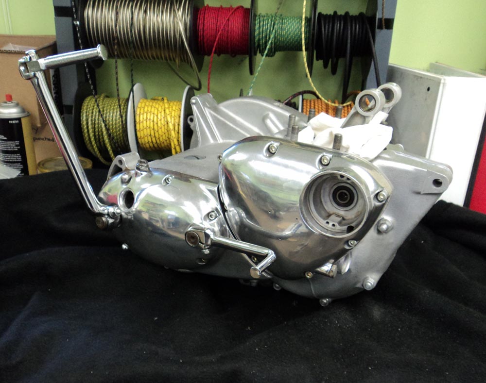 Lowbrow Customs Blog-O-Rama: Engine progress- My 67 T120 LSR