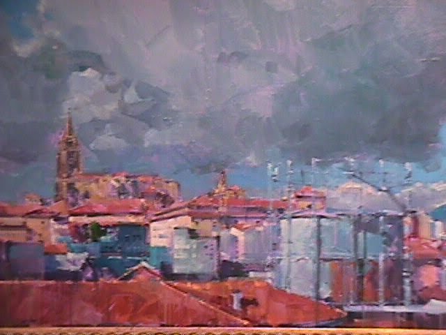 Oviedo y la pintura: Oviedo Panorámico