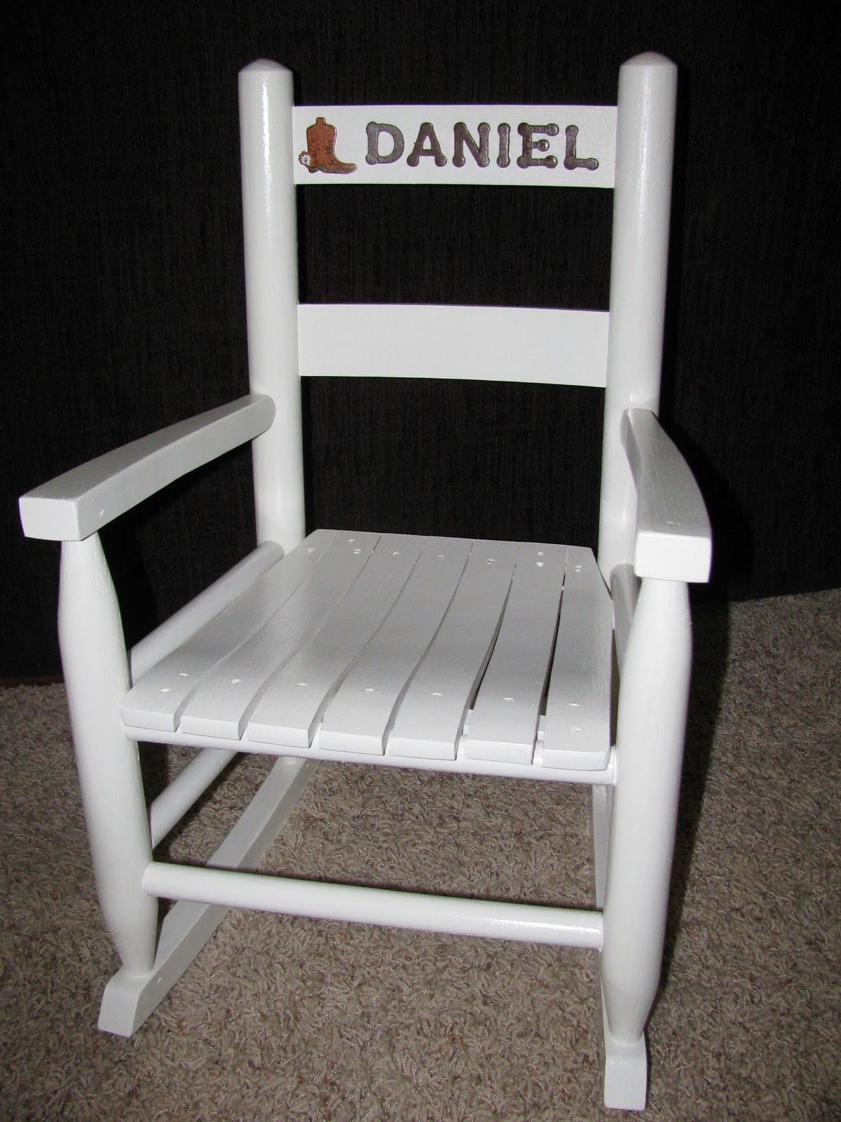 Custom Personalized Toddler Rocking Chairs!