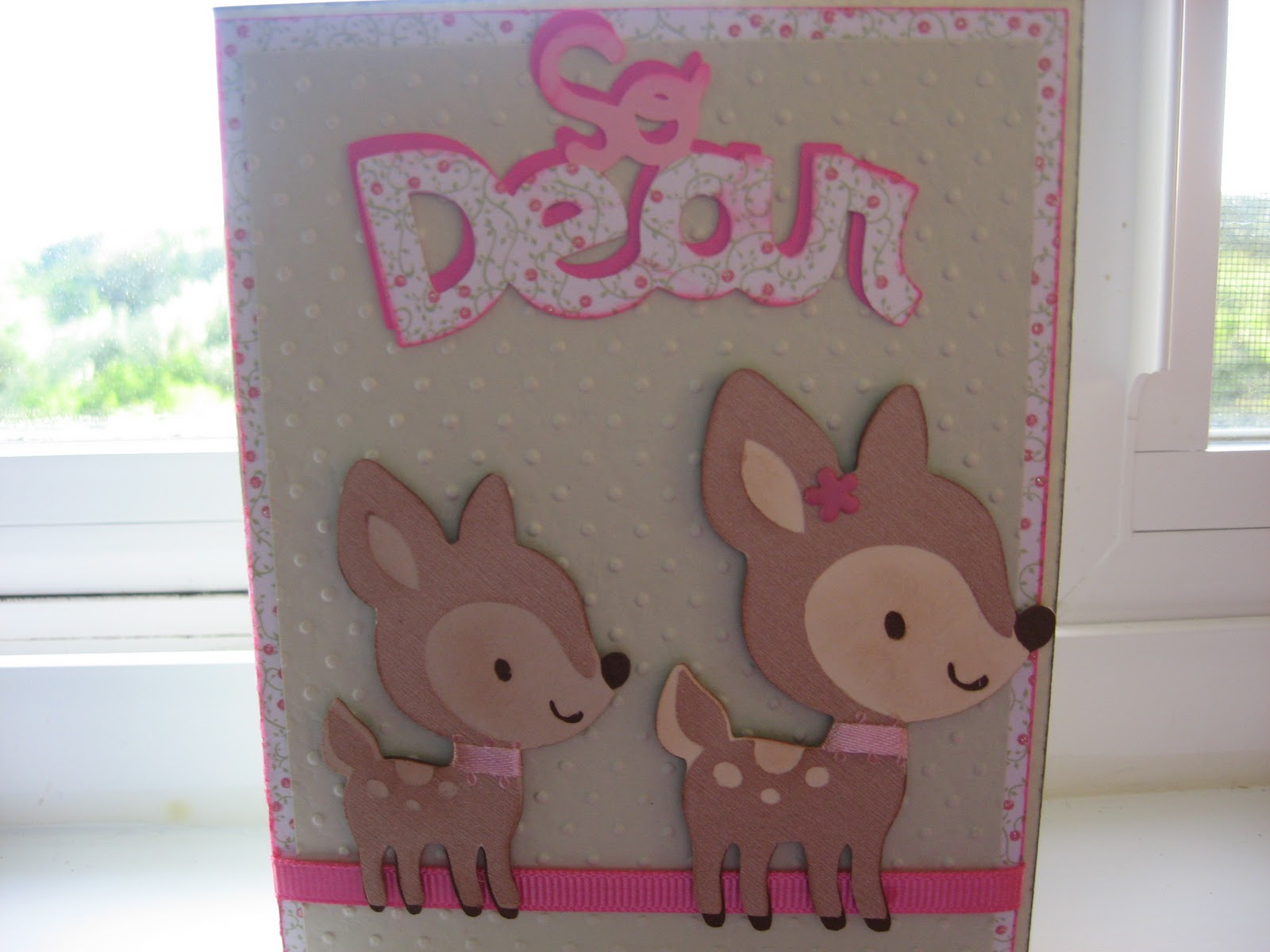 Created By Sally: Create a Critter "So Dear Card"
