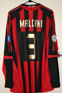 The Football Kit Room: AC Milan Home Kits (2003-2008)