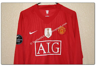 The Football Kit Room: 2008-09 Manchester United UCL Home Kit