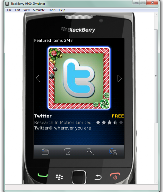 Punya BlackBerry di PC Dengan BlackBerry Simulator