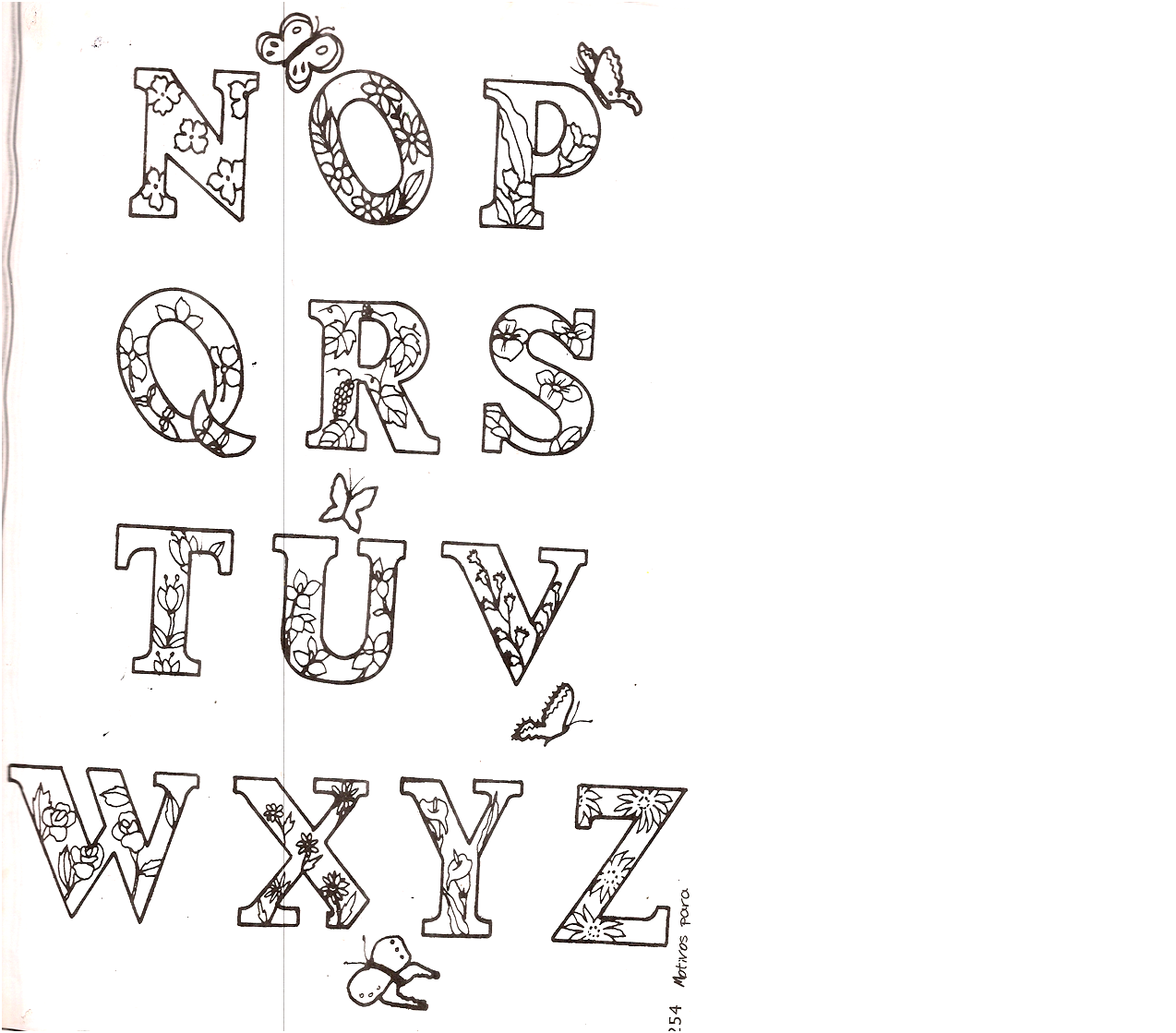 Tarefinhas: Modelos de Letras