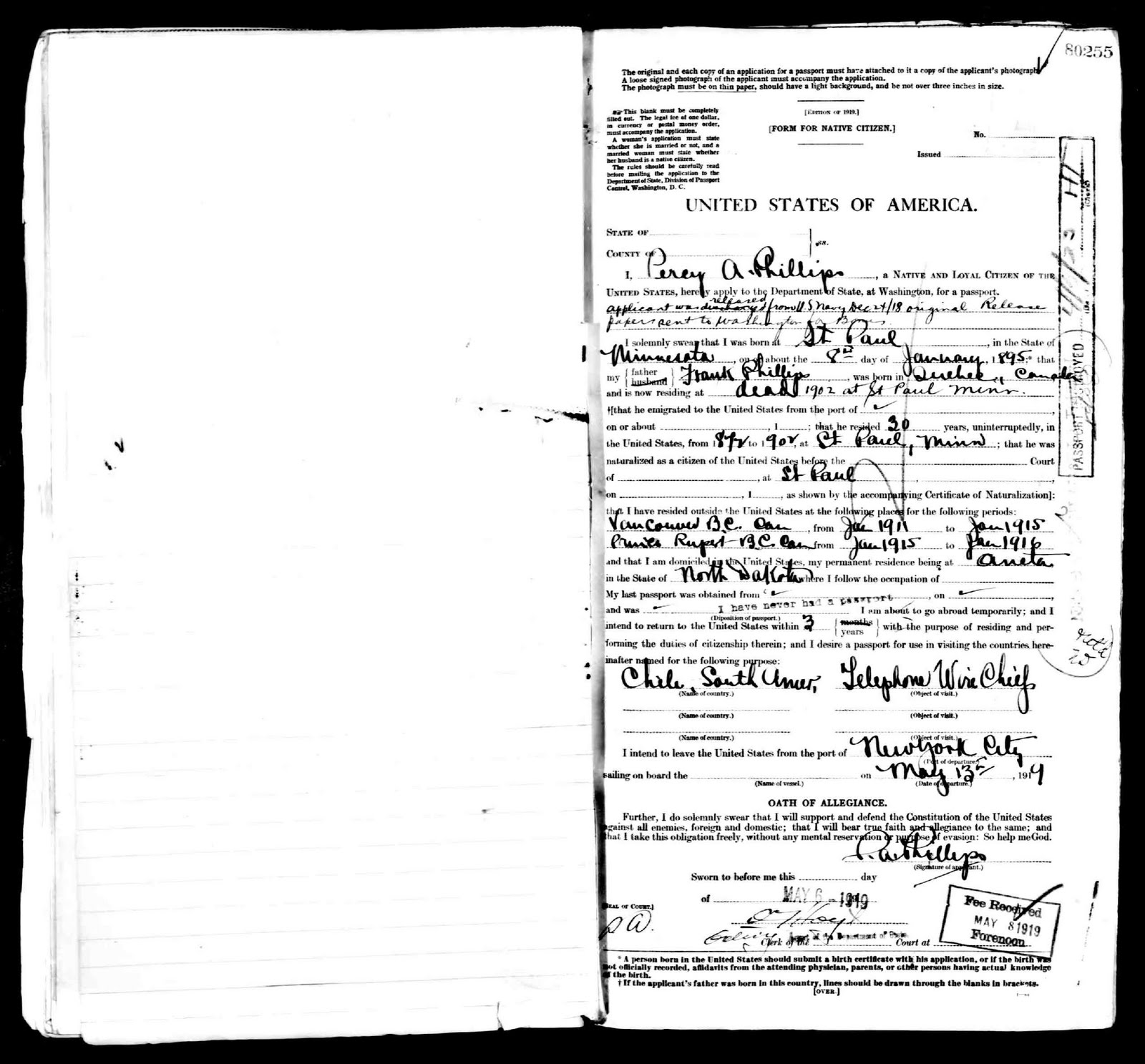 Phillips Family Ancestry: 1892 Wendell and Constance