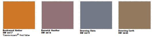 Victorian color schemes