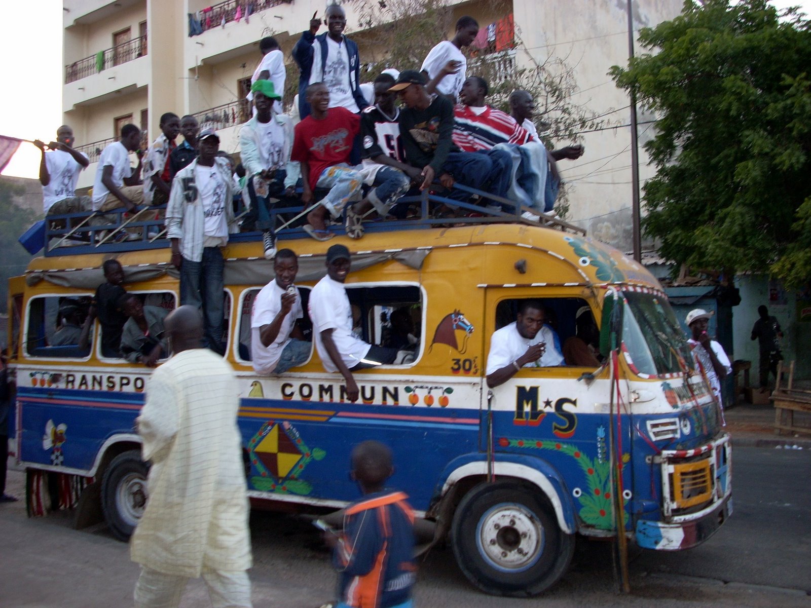 Snowstorms in Senegal: Car Rapides