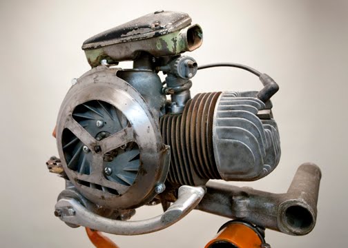 Vespa GS 150 Restoration: Engine Rebuild-November 4, 2010