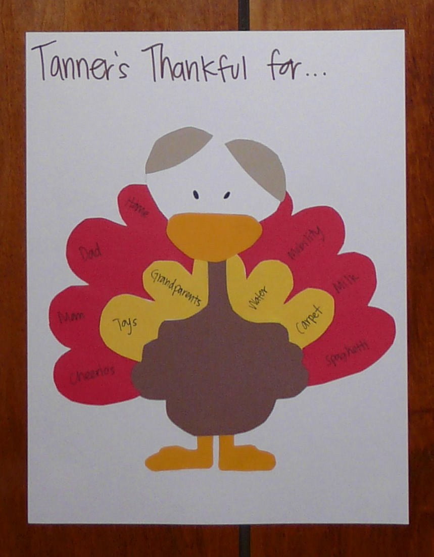 Free Printable Thankful Turkeys - So Festive!