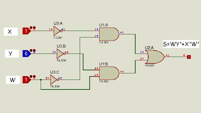 SIMULACIONES EN PROTEUS DIGITALES I