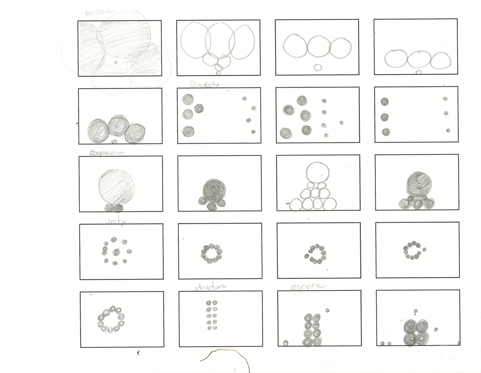 Patrick Drake's graphic process: DOTS DOTS DOTS