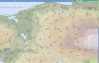 Pugwash windfarm: Wind farm map
