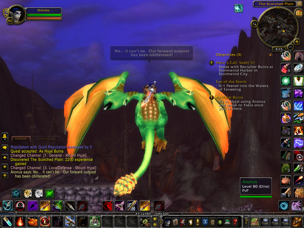 Shadows Wow Guide: Starting Cataclysm - Mount Hyjal