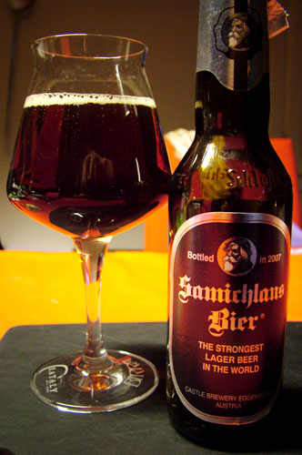 UNA BIRRA AL GIORNO: Schloss Eggenberg Samichlaus Bier