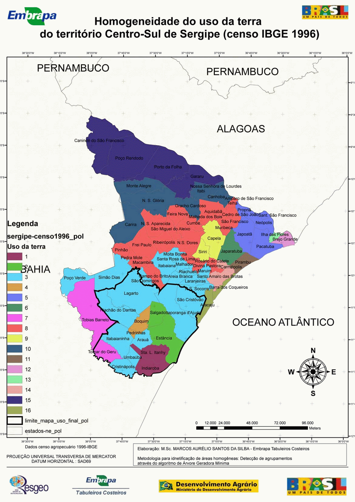MAPAS DE SERGIPE ~ Conhecimento é tudo