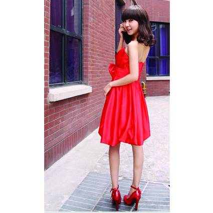 YES'baby007: Red ribbon dress