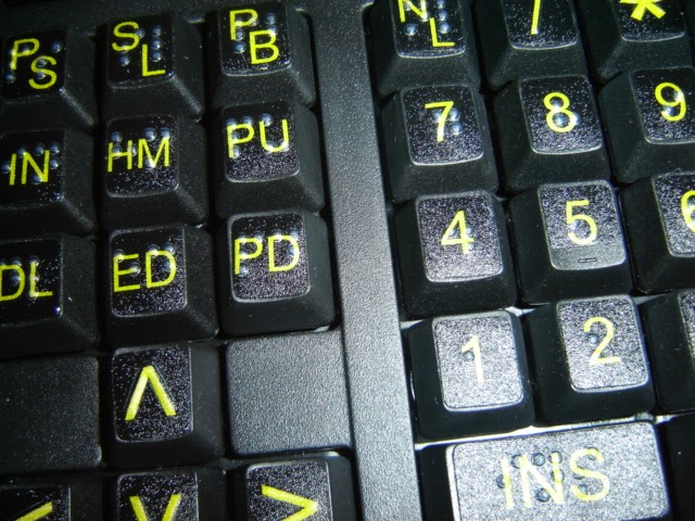 Oxis Brasil Teclado Em Braille Para Pc Com Usb