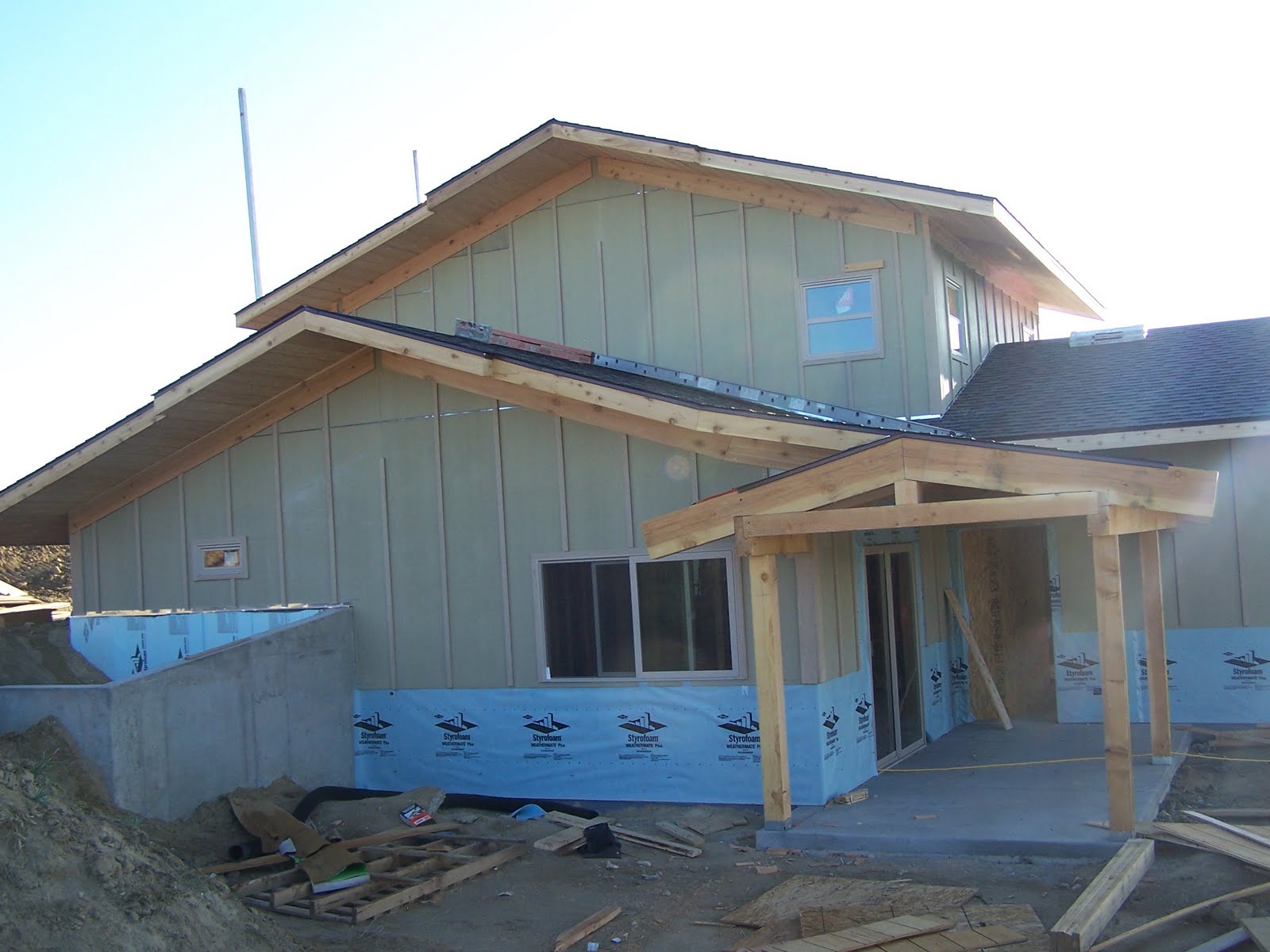 Home Construction: Siding, Roofing, and Rough Ins....